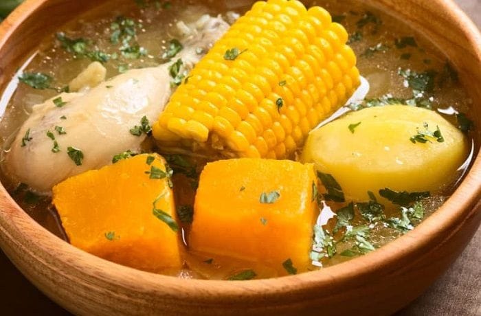 Homemade Chicken Soup (Cazuela) Recipe - Chilean Food Recipes