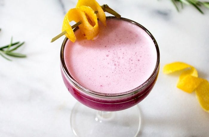 Chilean Blueberry Sour Cocktail Recipe - Chilean Food Recipes