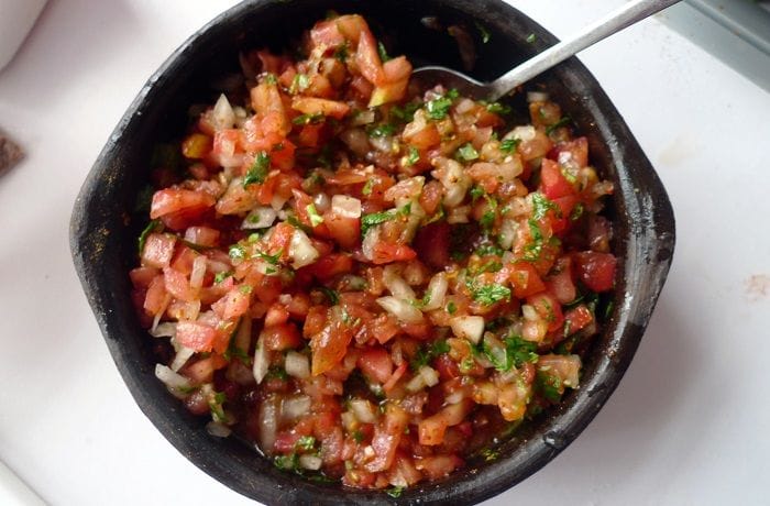 Chilean Homemade Traditional Pebre Recipe Sauce - Chilean Food Recipes™