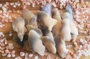 Traditional Chilean Pink Clam Ceviche in Green Sauce Recipe - Chilean ...