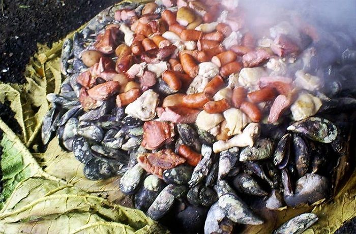 Ancient and Traditional Chilote Curanto in the Hole Recipe - Chilean ...